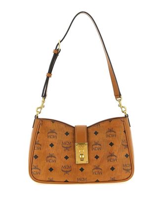 MCM Sac Port&eacute; &Eacute;paule - Marron
