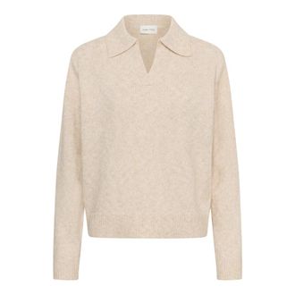 Part Two V-Ausschnitt Pullover - - Knitwear - Damen - Beige - M