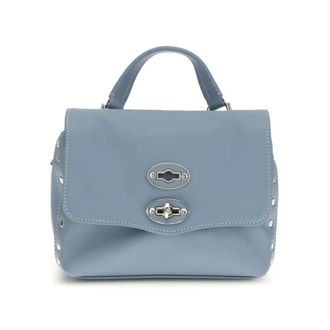 Zanellato Saeta Baby Postina Handtasche - - Bags - Damen - Blau - ONE SIZE