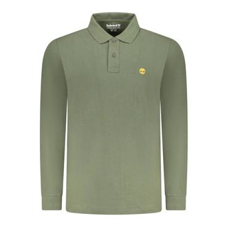 Timberland Langarm Poloshirt - - Tops - Herren - Gr&uuml;n - L
