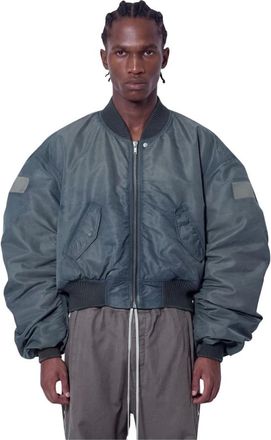 Rick Owens Veste Bombeur de Vol Secchia - Homme - Vestes - Gris - Taille: M