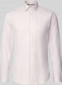 Jake*s Slim Fit Businesshemd aus reiner Baumwolle