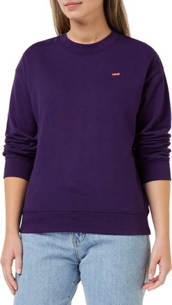 Levi's Damen Standard Crew Sweatshirt,Blackberry Cordial,XXS
