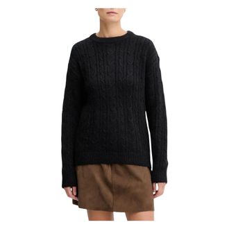 Silvian Heach Damen, Strickwaren, Schwarzk, 2XSGr&ouml;&szlig;e