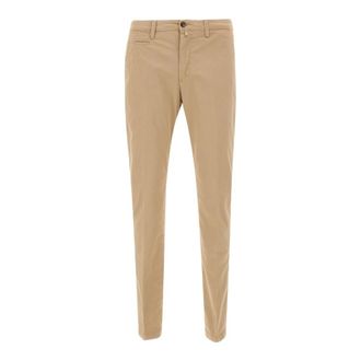 BRIGLIA 1949 Homme, Pantalons, Beige, Taille: 4XL Bg05 Pantalon en coton stretch
