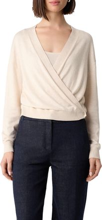 Comma Wickel-Cardigan aus Feinstrick