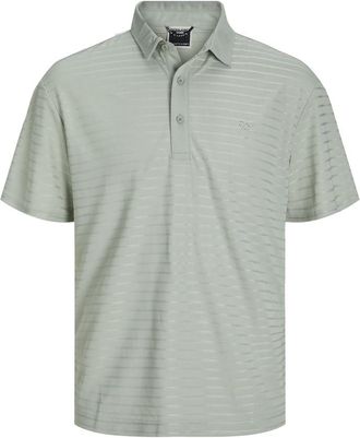 Jack & Jones Herren JCOBEECH Polo SS Poloshirt, Desert Sage,XXL