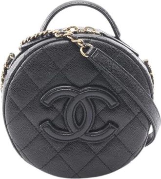 Chanel Pre-owned Sac bandouli&egrave;re 2-en-1 en cuir Matelass&eacute; - Femme - Pre-owned - Noir - Taille: ONE Size