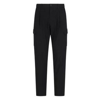 Herno Leichte- bequeme Stretch-Cargo-Hose - - Trousers - Herren - Schwarzk - M