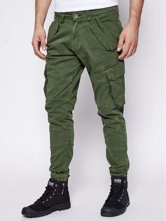 Alpha Industries Alpha Industries Stoffhose Combat 126215 Gr&uuml;n Slim Fit
