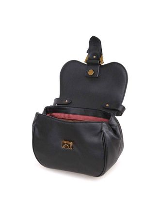 Coccinelle Womens Crossbody Bag Black Cow Leather - Crossbody-Bags