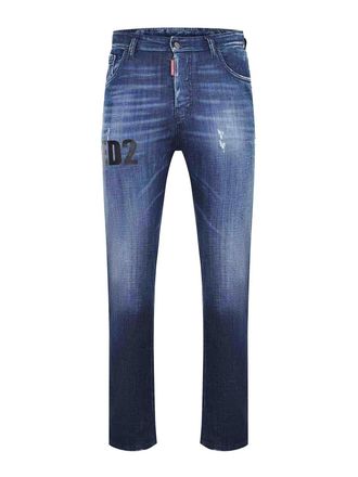 Dsquared2 Jean Droit - Bleu