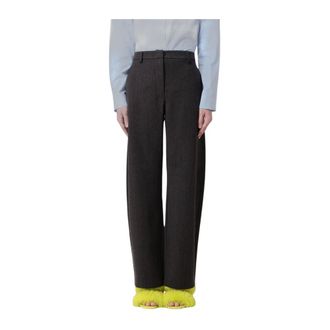 Moschino Damen, Hosen, Grau, SGr&ouml;&szlig;e