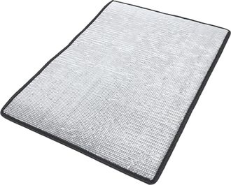 SOLUSTRE Toyvian Waschmaschinenabdeckung 70x50cm mit Aluminiumfolie UV Schutz und W&auml;rmed&auml;mmung f&uuml;r Balkon und Terrasse Wetterfeste Sonnenschutz Abdeckung f&uuml;r F