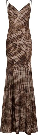 Elisabetta Franchi Femme, Robes, Brun, Taille: 38 FR Red Carpet Dress