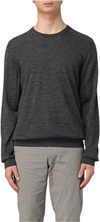 HUGO BOSS Homme, Pulls, Gris, Taille: 2XL Pull ras du cou en laine mérinos