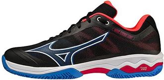 Mizuno Wave Exceed Light Padel, Chaussures Homme, Noir/White/OperaRed, 42,5 EU, Black White Operared, 42.5 EU