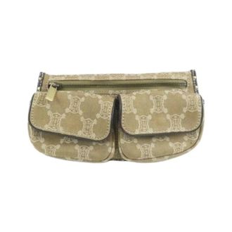Celine Pre-owned Canvas Leather Waist Bag - - Pre-owned - Damen - Beige - ONE SIZE