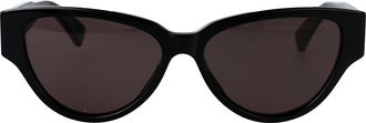 Bottega Veneta Lunettes De Soleil - Noir