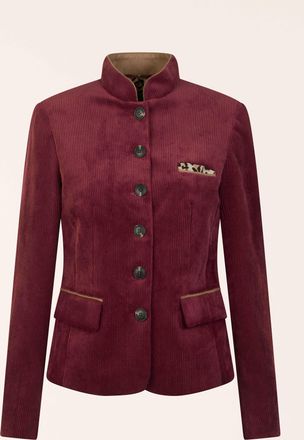 White Label Janker Cord Janker rot