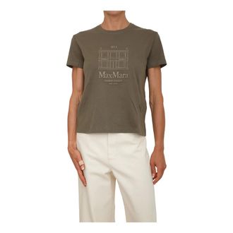 Max Mara Femme, Tops, Vert, Taille: 42 FR T-Chemises