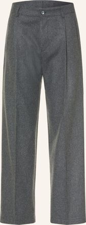 Strellson Flanellhose Jarod Loose Fit grau
