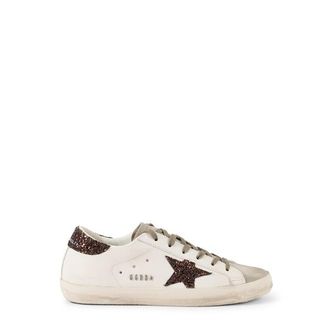 Golden Goose Baskets avec &eacute;toile en cuir m&eacute;lang&eacute;