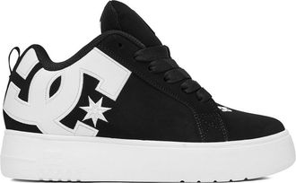 DC Sneakers DC Shoes EO-COURT GRAFFIK PLATFORM DC02422004 Schwarz
