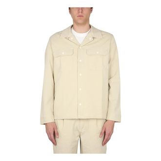 Howlin Magic Work Shirt - - Shirts - Herren - Beige - XL