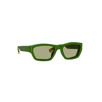 Jacquemus Femme, Accessoires, Vert, Taille: 57 MM Lunettes de soleil Meridiano