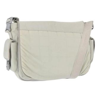 Chanel Sac bandouli&egrave;re en nylon Pre-owned - Femme - Pre-owned - Gris - Taille: ONE Size
