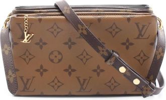 Louis Vuitton sac à bandoulière Monogram Reverse LV3 (2021-2025) - Marron