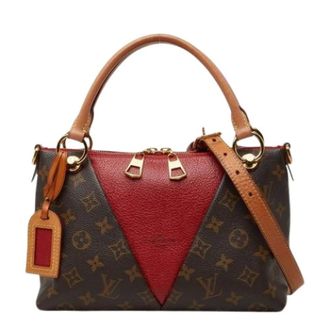 Louis Vuitton Pre-owned V Tote BB - Femme - Pre-owned - Rouge - Taille: ONE Size