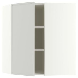 IKEA METOD Wandeckschrank mit Regalb&ouml;den