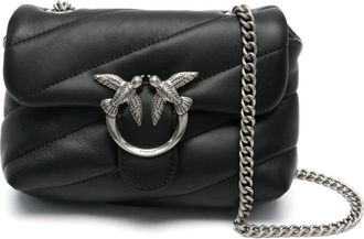 Pinko Pinko, Femme, Sacs, Noir, Taille: ONE Size Love Baby Puff Sac bandouli&egrave;re