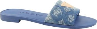 Guess Femme, Chaussures, Bleu, Taille: 37 EU Sandale Slide
