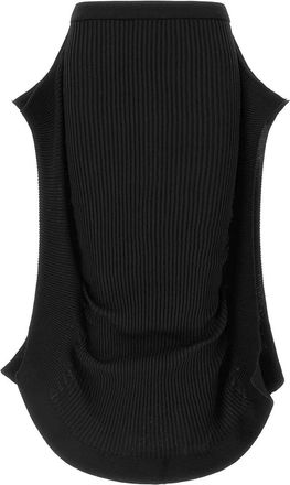 Issey Miyake Jupe Midi - Noir