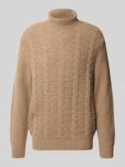 Barbour Pullover aus Wolle mit Rollkragen