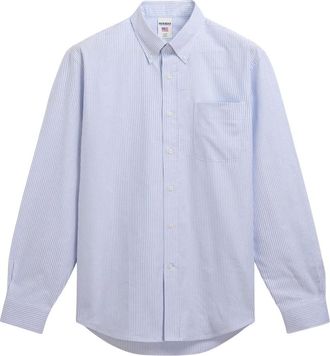 Sebago Homme, Chemises, Bleu, Taille: XL Chemise Oxford Doubling