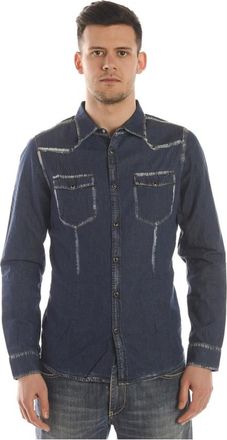 Daniele Alessandrini Homme, Chemises, Bleu, Taille: S Camicia Tre