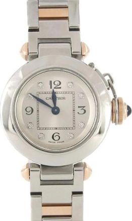 Cartier Pre-owned Acier inoxydable montres - Femme - Pre-owned - Gris - Taille: ONE Size
