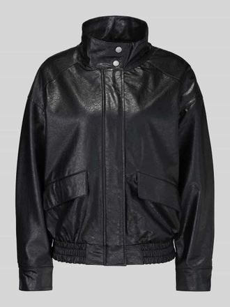 Only Loose Fit Kunstlederjacke mit Stehkragen Modell JULIA