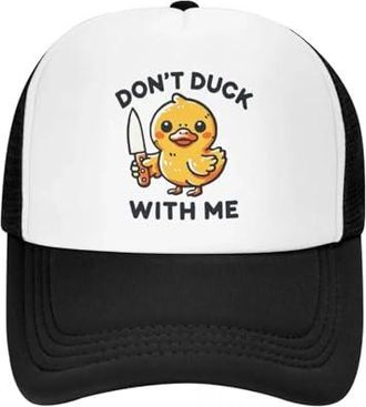 Generic Casquette personnalis&eacute;e &laquo; Ne Vous Laissez Pas Faire &raquo; pour Homme et Femme Style Trucker Ajustable id&eacute;ale Le Printemps Les Loisirs de Plein air Sportif