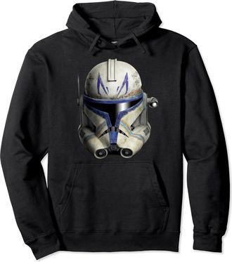 Star Wars The Clone Wars Rex Big Helmet Pullover Hoodie
