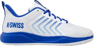 K-Swiss Herren ULTRASHOT Light Tennis Shoe, White/Dazzling Blue/Baltic Sea, 42.5 EU