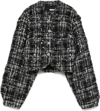 Rotate veste en tweed - Noir