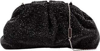 Twentyfourhaitch Pochette Strass - Femme - Sacs - Noir - Taille: ONE Size