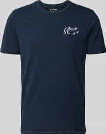 s.Oliver Red Label Regular Fit T-Shirt aus reiner Baumwolle