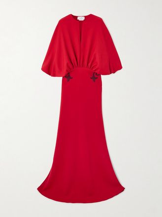 Themis.Z Sirin Maxikleid Aus Crêpe - Rot
