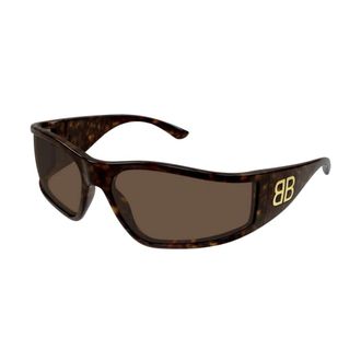 Balenciaga Shield Sonnenbrille - - Accessories - unisex - Braun - ONE SIZE